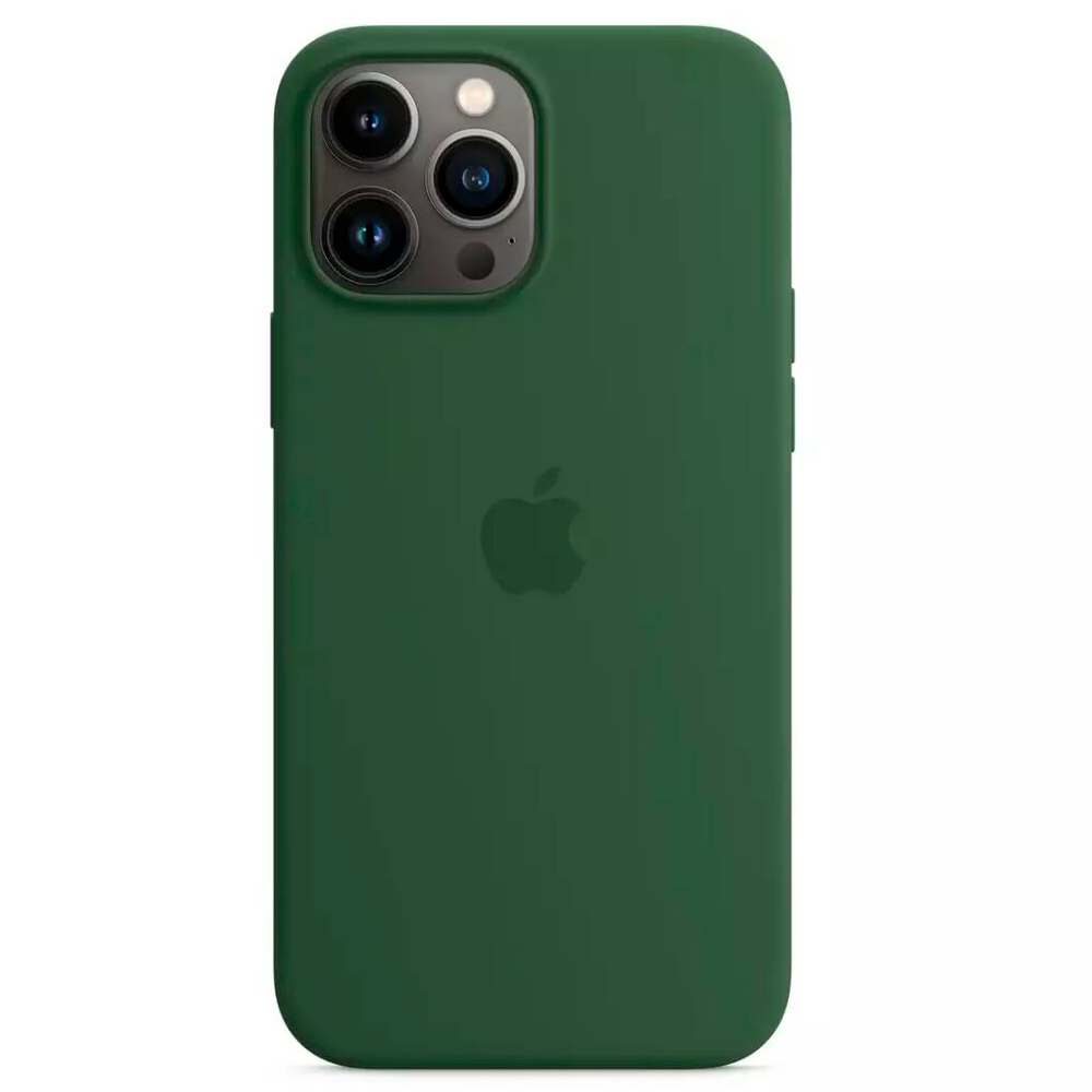 Чехол для Apple iPhone 14 Pro Max Red Line с микрофиброй для MagSafe Pine Green