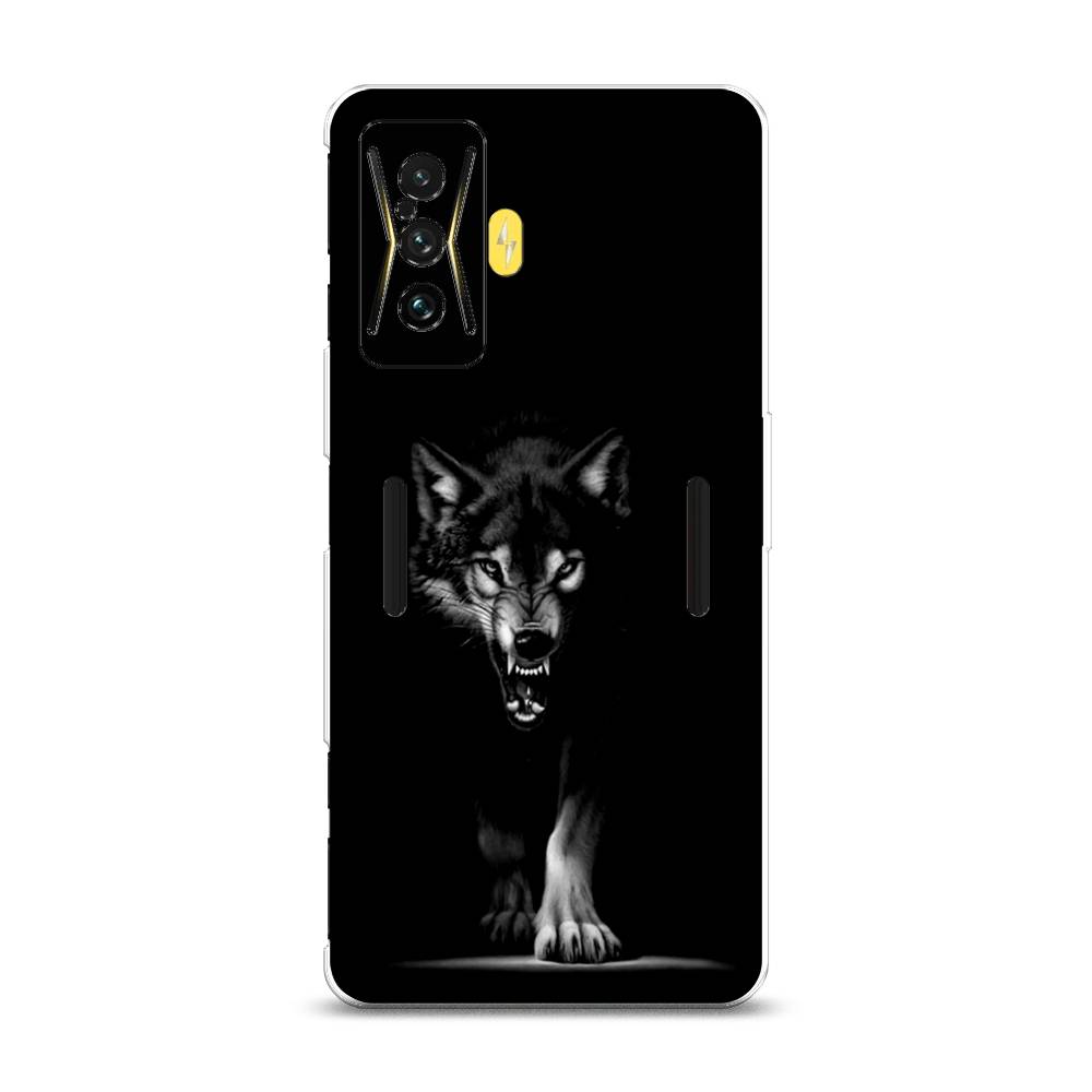 Чехол Awog на Xiaomi Redmi K50 GE/F4 GT "Волк выходит из ночи"
