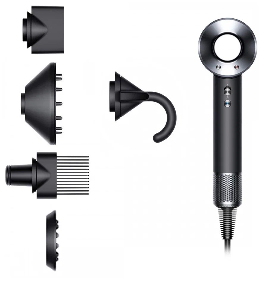 Фен Dyson HD07 1600 Вт серый