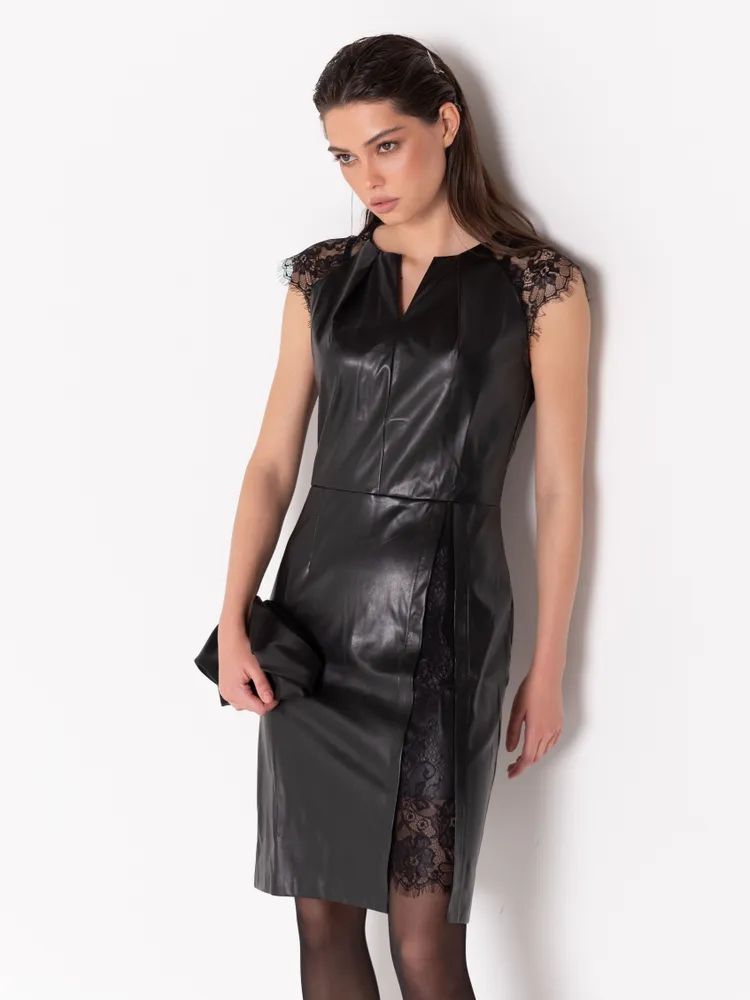 Платье женское Vera Nova 01-279 черное 50 RU