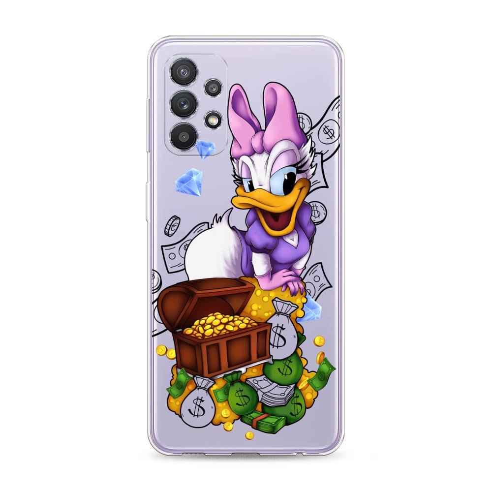 Чехол на Samsung Galaxy A32 "Rich Daisy Duck"