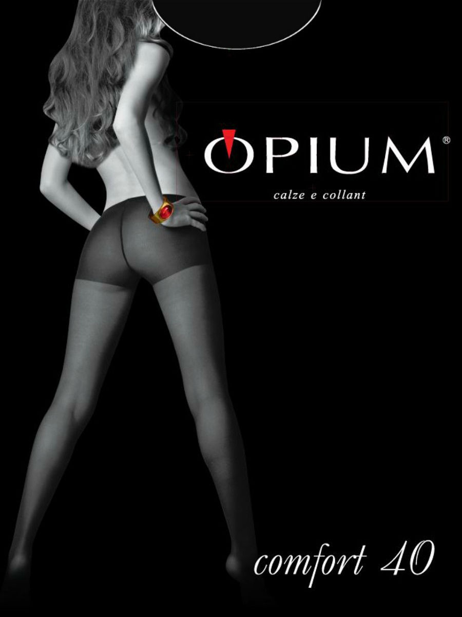 Колготки женские Opium Comfort40nero5 черные 5