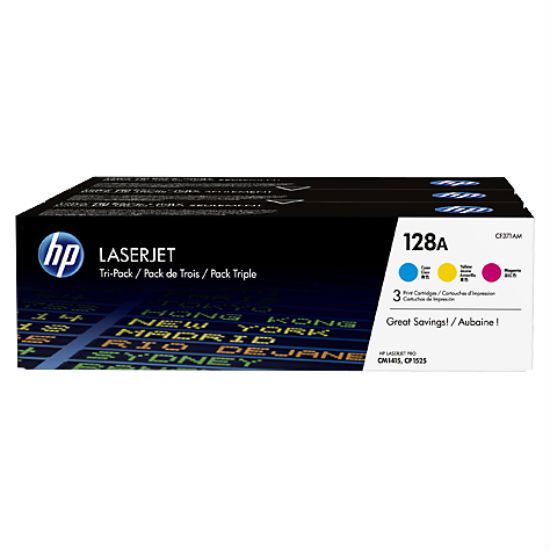 Картридж для лазерного принтера HP 128A (CF371AM) цветной, оригинал