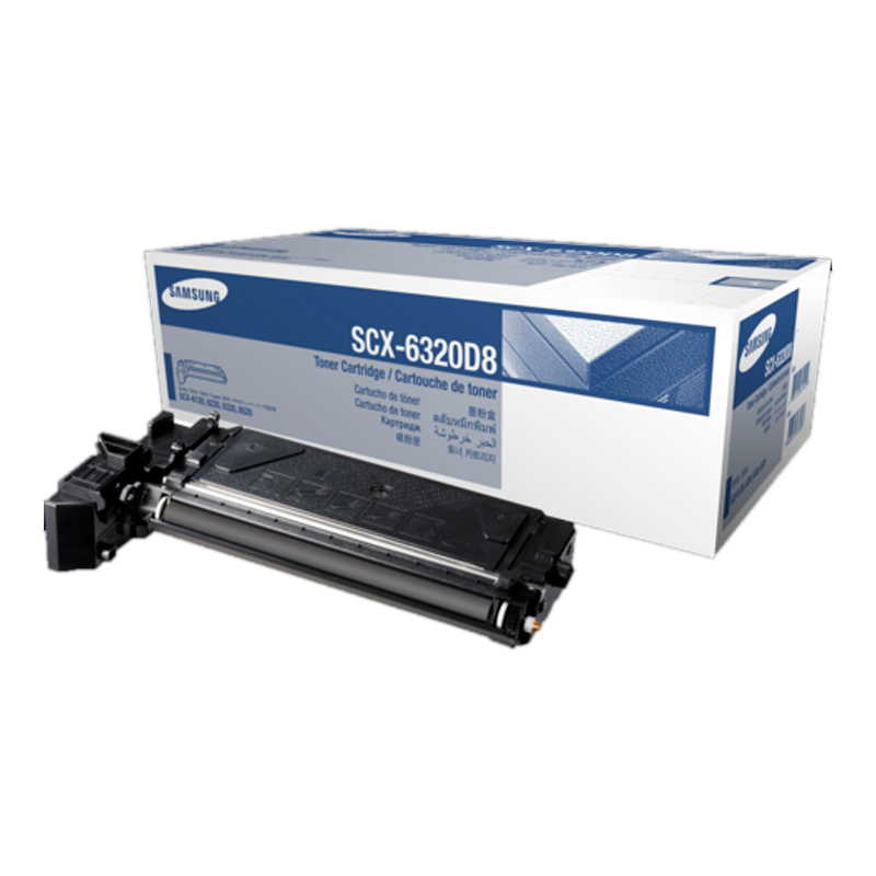 Картридж для лазерного принтера Samsung SCX-6320D8, черный, оригинал