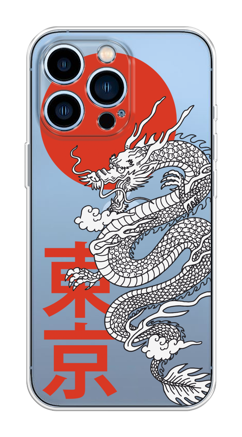 Чехол на Apple iPhone 13 Pro "Китайский дракон"