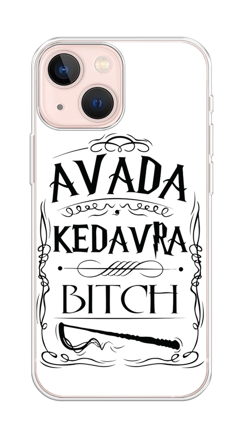 Чехол на Apple iPhone 13 mini "Avada kedavra bitch"