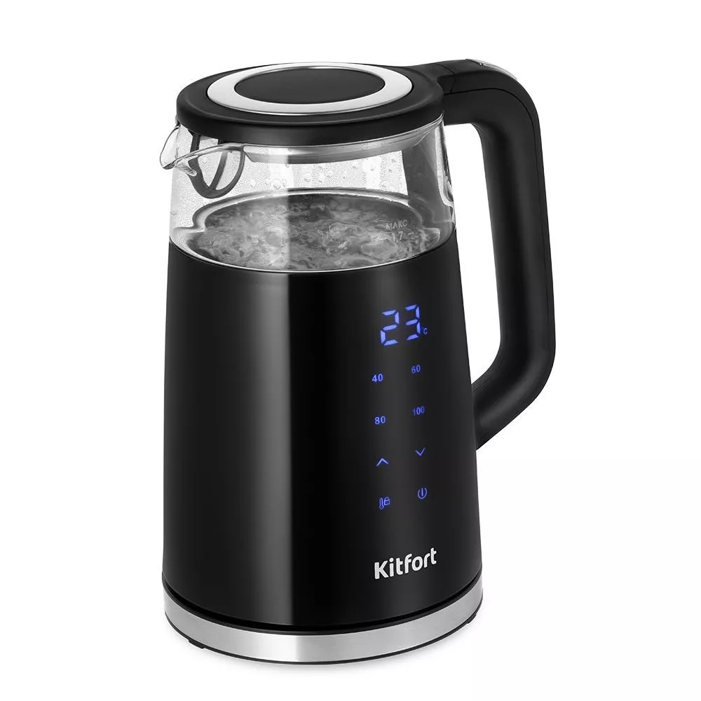 Чайник электрический Kitfort КТ-6611 1.7 л черный