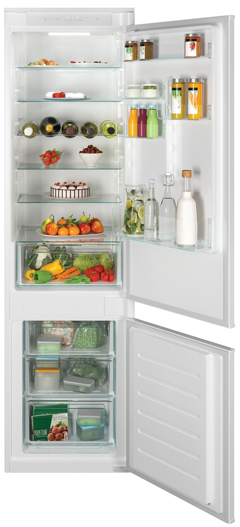 Встраиваемый холодильник Candy CBL3519FWRU белый