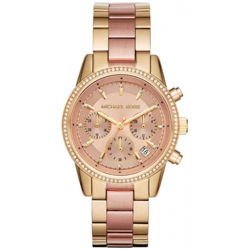 Наручные часы женские Michael Kors MK6475 золотистые/розовые