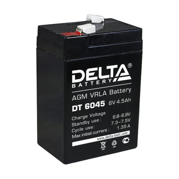 Аккумуляторная батарея DELTA DT 6045