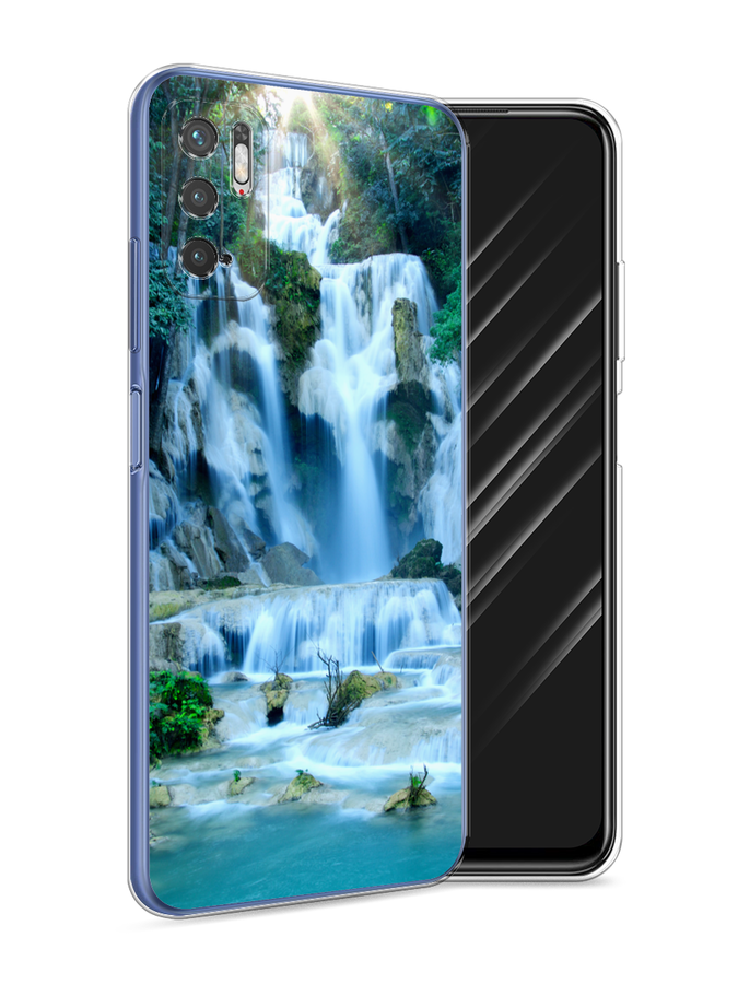 Чехол Awog на Xiaomi Redmi Note 10T/Note 10 5G/M3 Pro "Водопад 8"