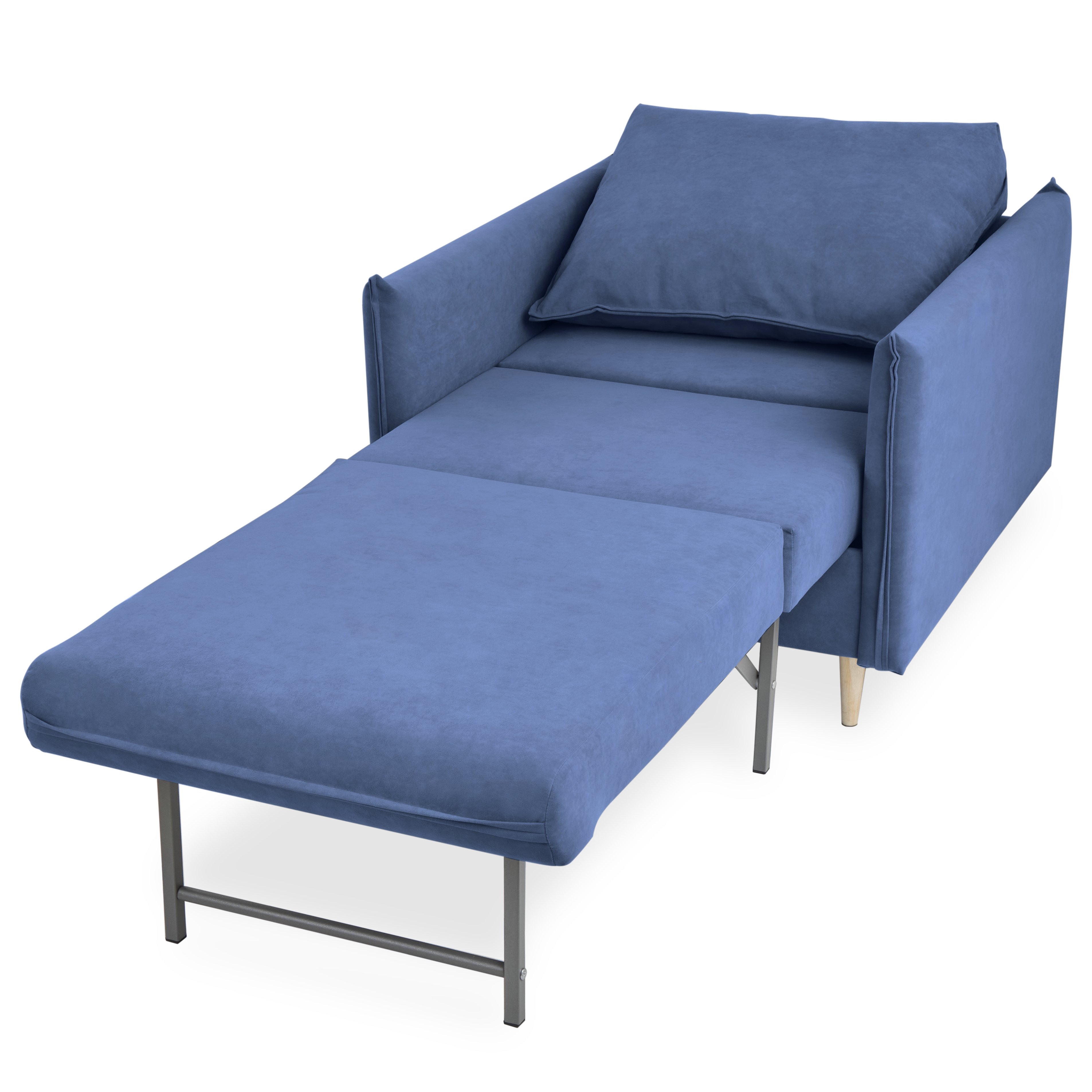 Кресло-кровать, Кресло Griffon lite раскладное BRENDOSS цвет синий