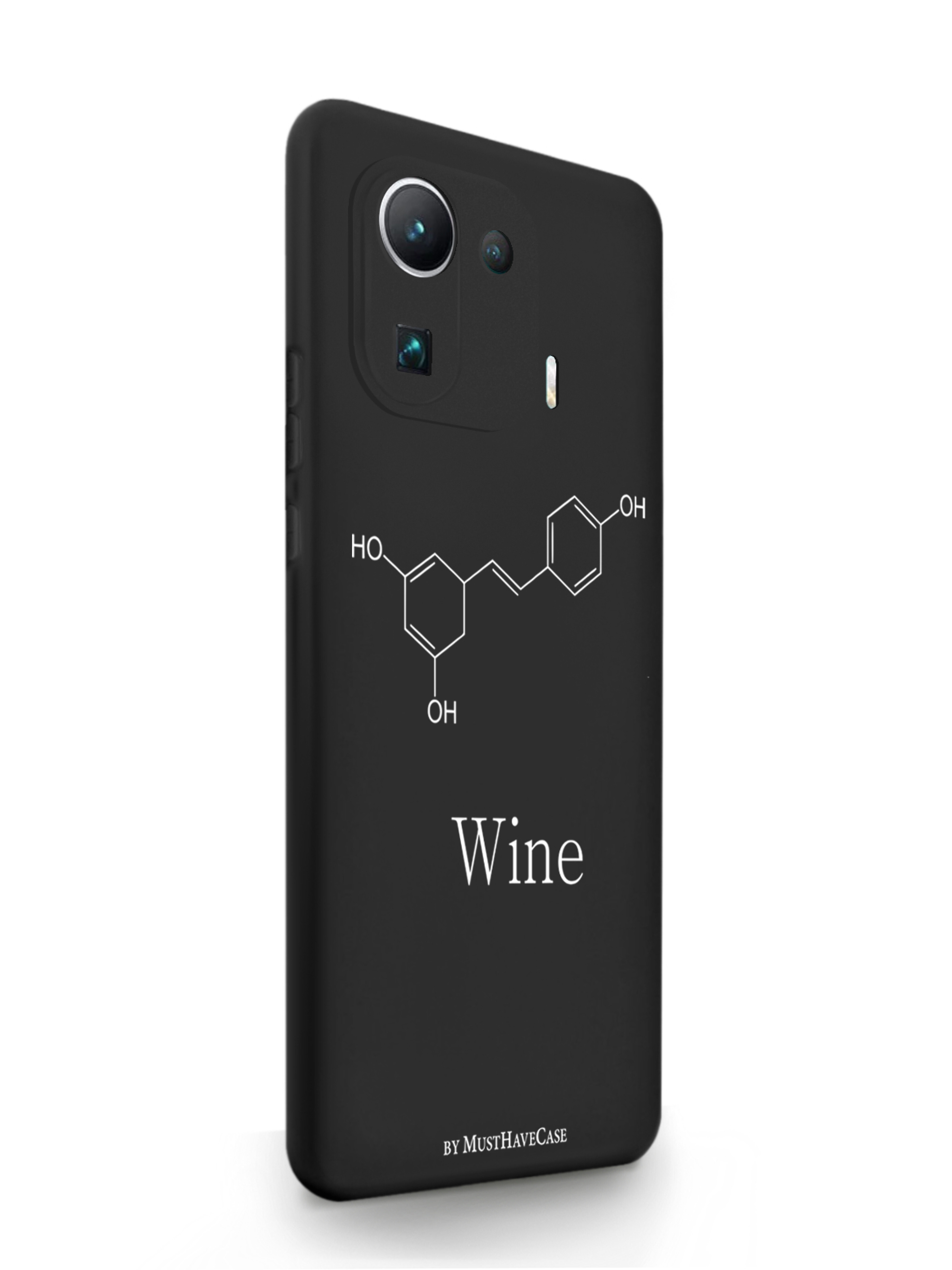 Чехол MustHaveCase Xiaomi Mi 11 Pro Молекула вина черный