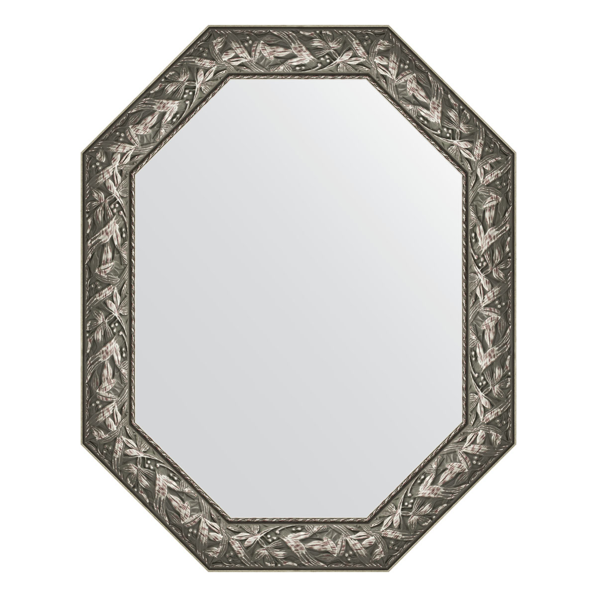 Зеркало в раме 78x98см Evoform BY 7228 византия серебро