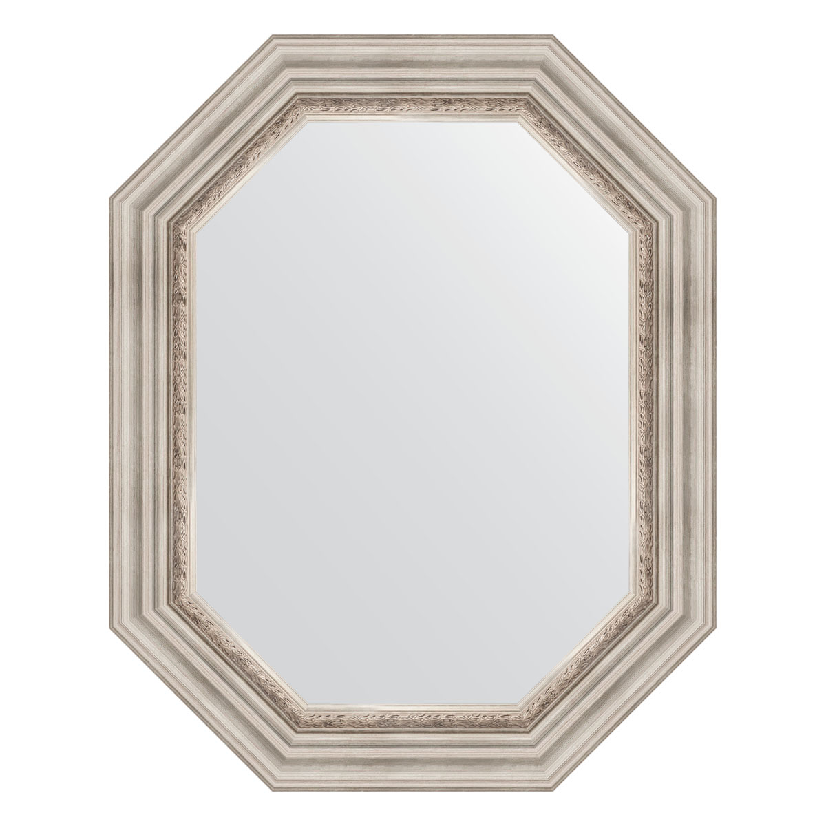 Зеркало в раме 61x76см Evoform BY 7166 римское серебро