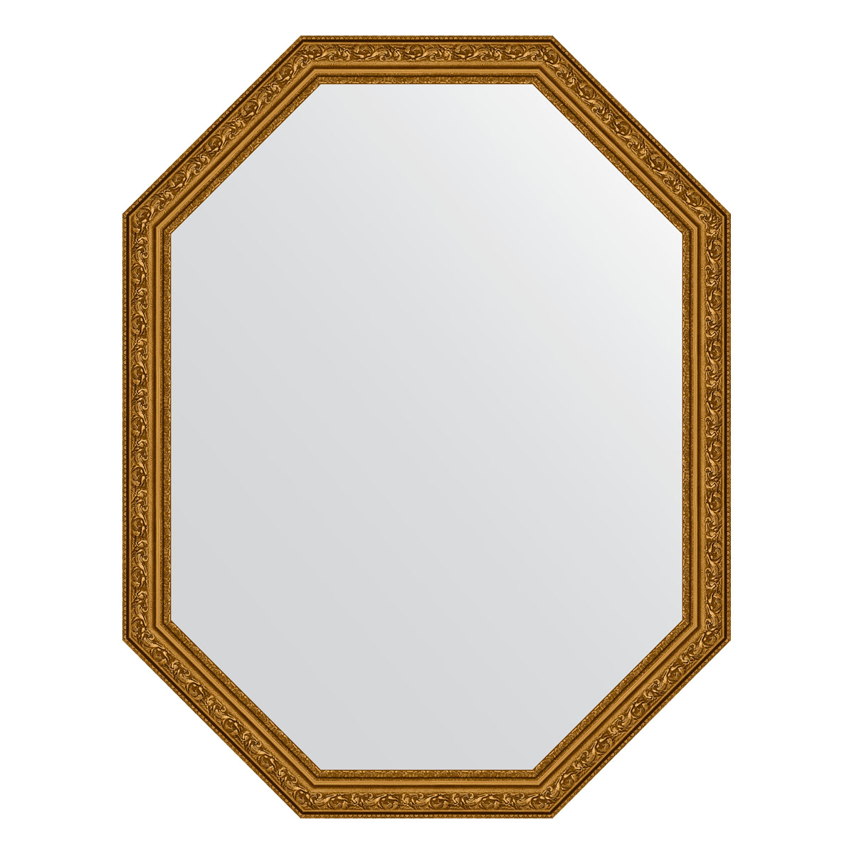 Зеркало в раме 70x90см Evoform BY 7024 виньетка состаренное золото
