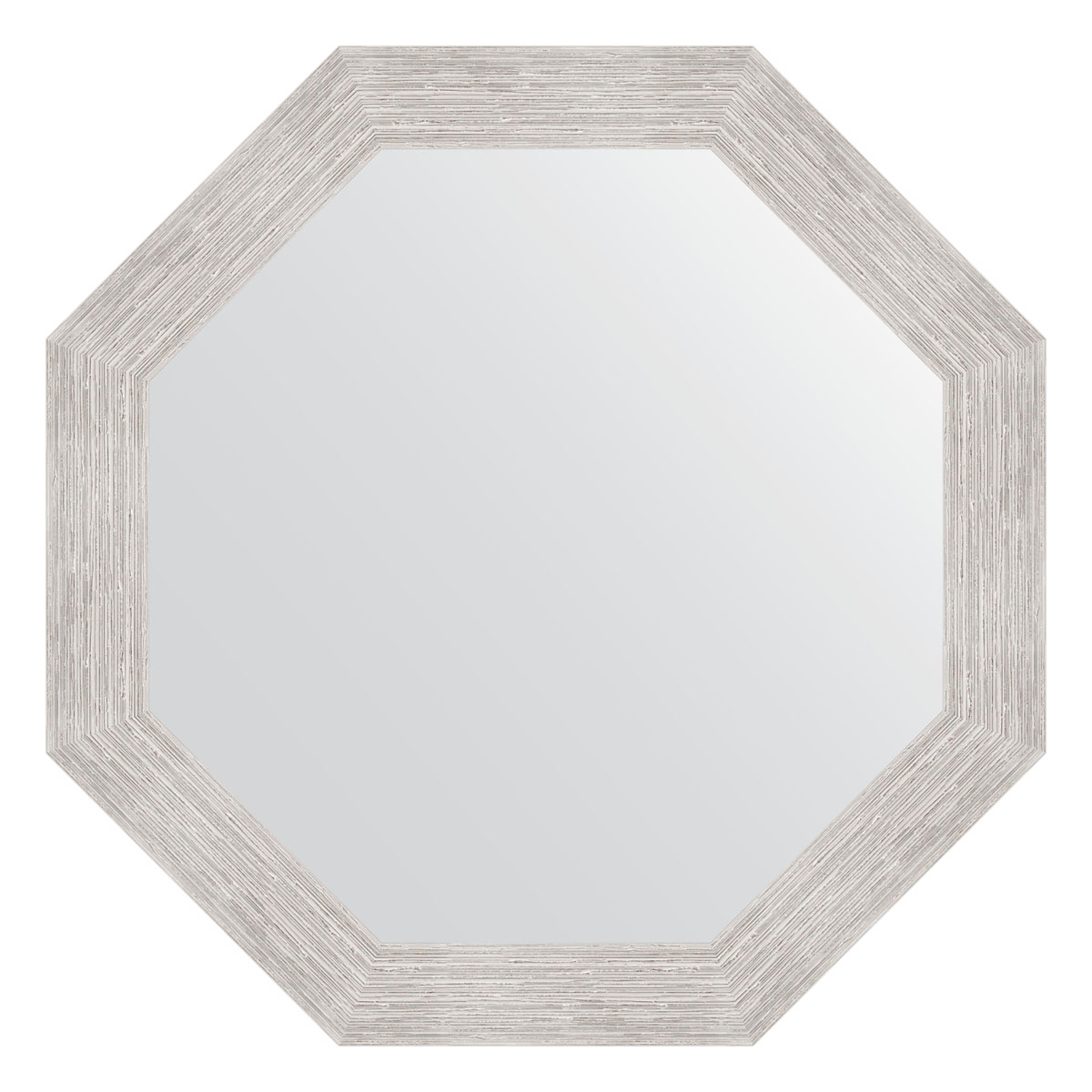 Зеркало в раме 67x67см Evoform BY 3998 серебряный дождь