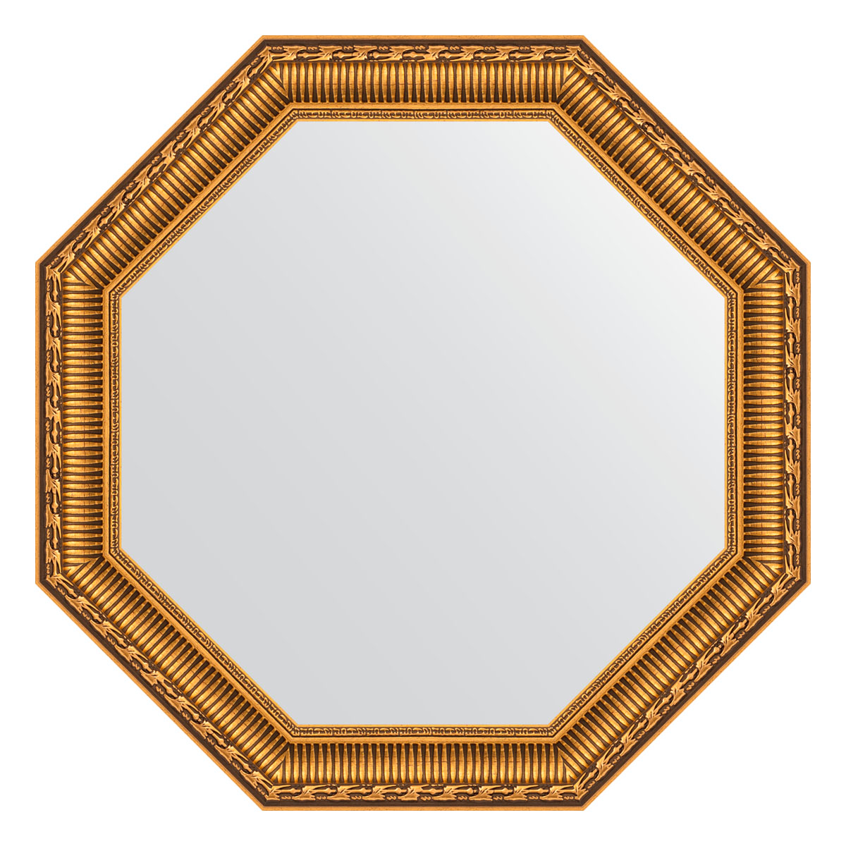 Зеркало в раме 55x55см Evoform BY 3983 золотой акведук