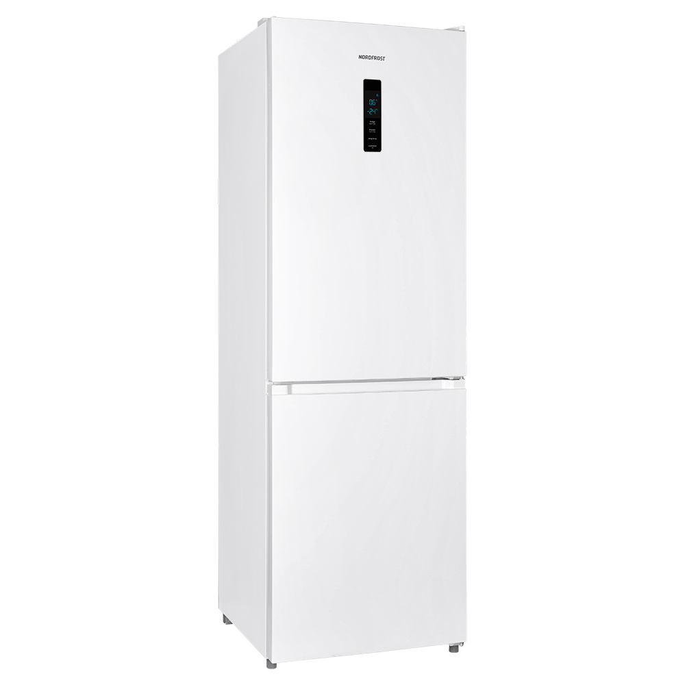 Холодильник NordFrost RFC 350D NFW серебристый