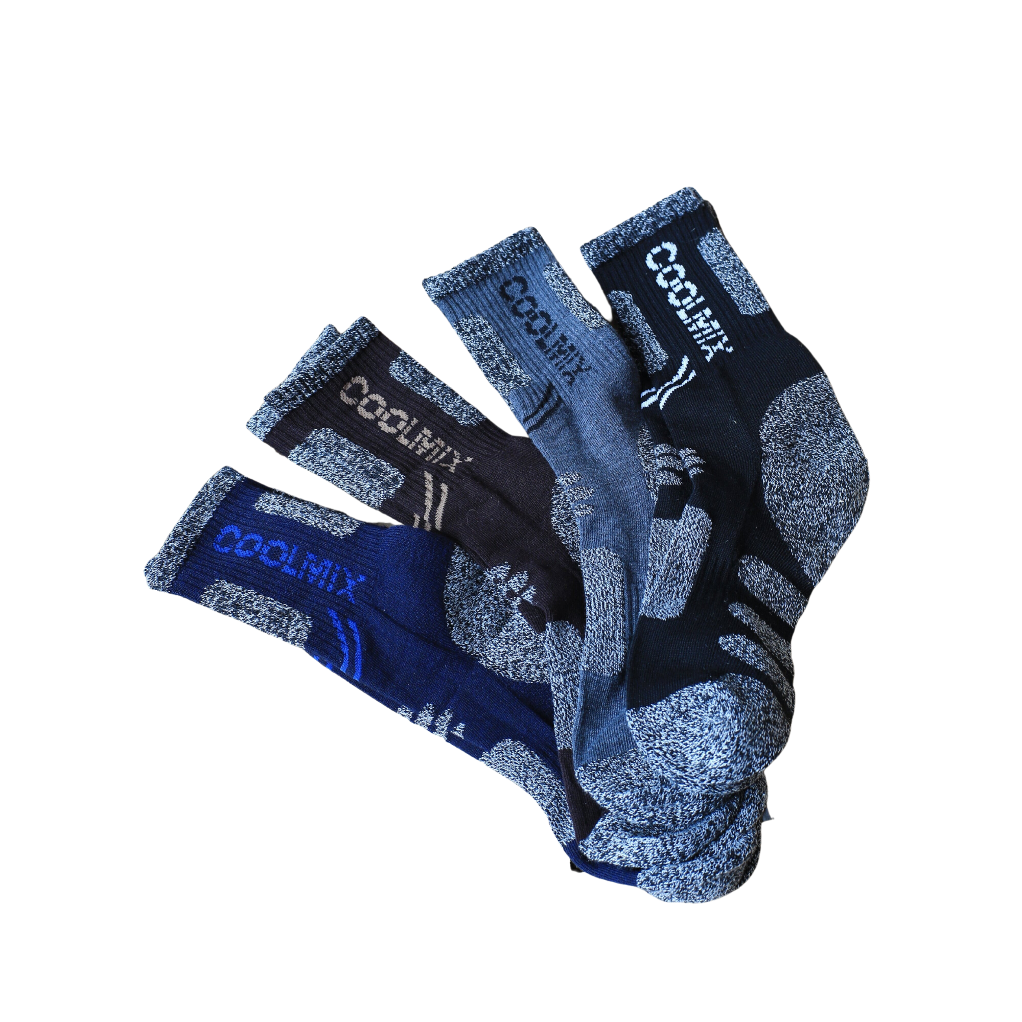 Комплект носков мужских ForAll Coolmax разноцветных 40-46