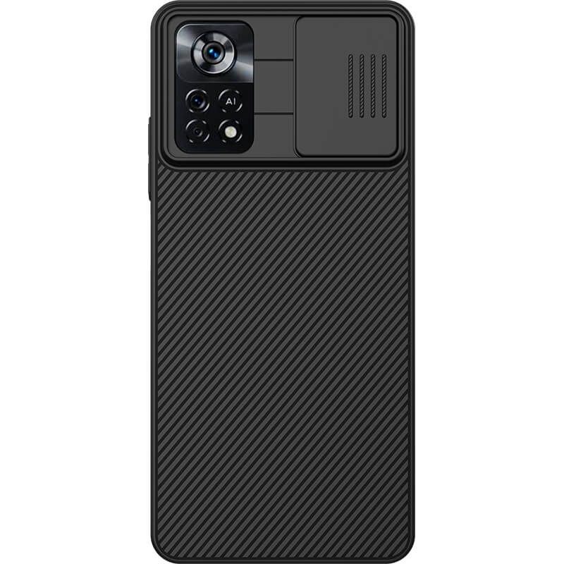 Накладка Nillkin CamShield Case с защитой камеры для Xiaomi Poco X4 Pro 5G (черный)