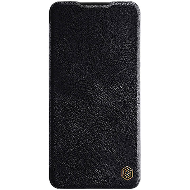 Кожаный чехол-книжка Nillkin Leather Qin для Samsung Galaxy A13 (черный)