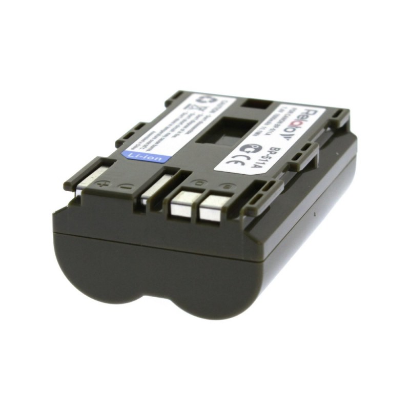 Аккумулятор Relato BP-511A для Canon PowerShot G1/G2/G3/G5/G6 / Pro90 IS / Pro1
