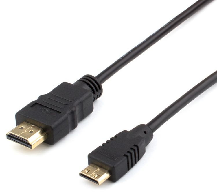 Кабель ATcom АТ6153 HDMI - miniHDMI 1m Black