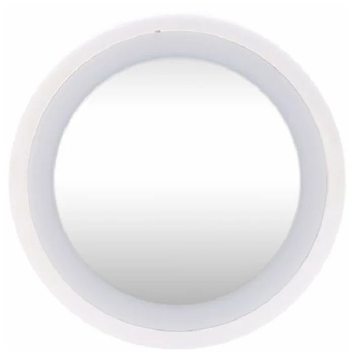 Зеркало с подсветкой, цвет белый, 9х9х1,5 см, VenusShape VS-MIR-31