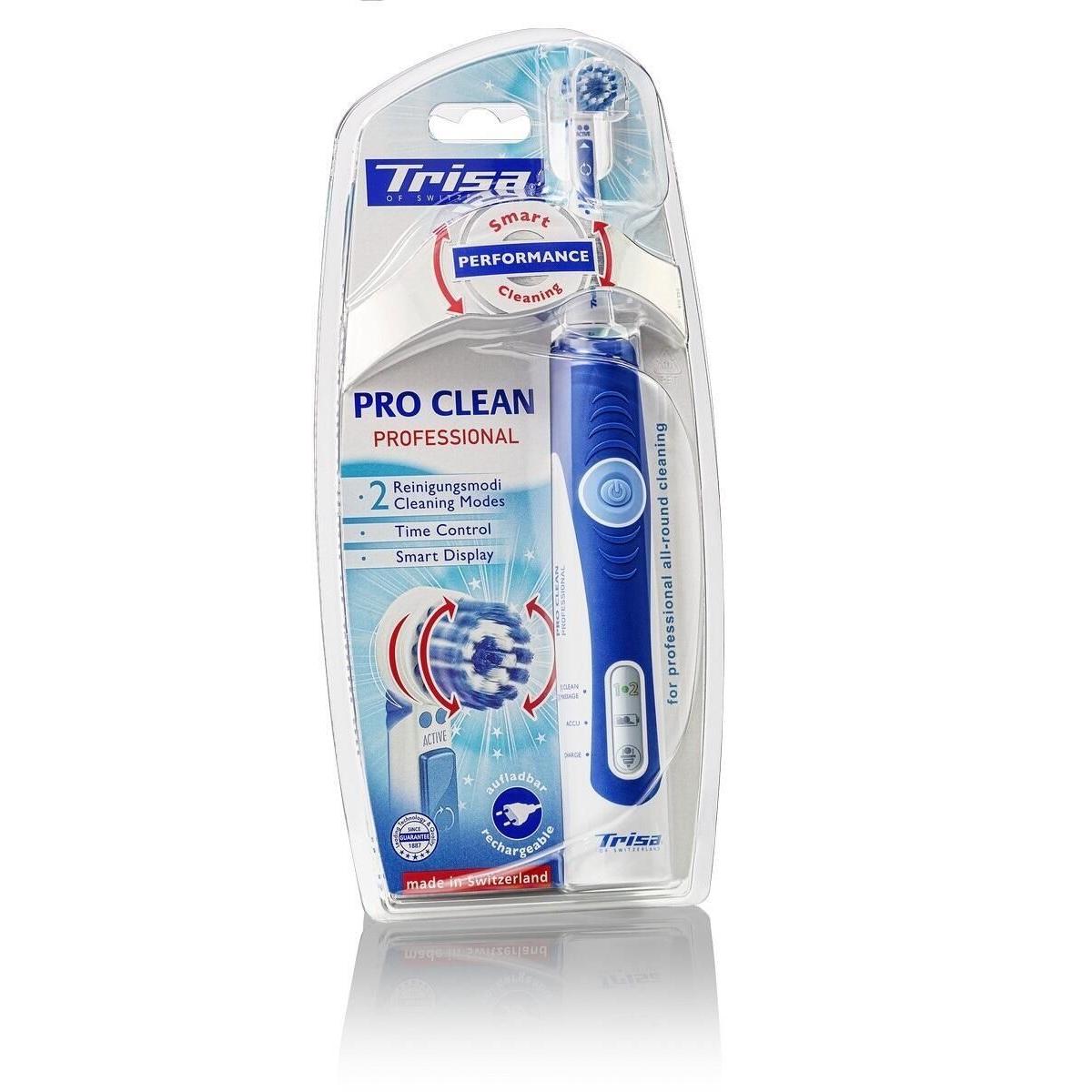 Электрическая зубная щетка Trisa Professional 651303 Blue