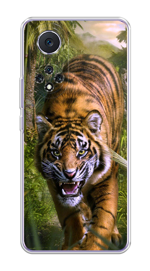 Чехол на Huawei Nova 9 "Тигр в джунглях 2"