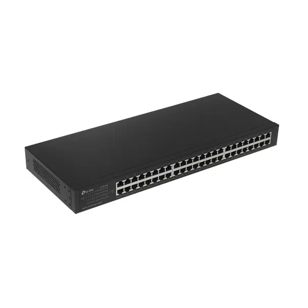 Коммутатор TP-Link TL-SF1048 черный (TL-SF1048)