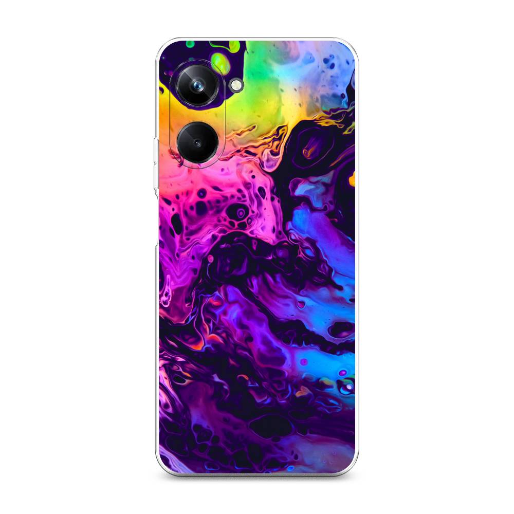 Чехол Awog на Realme 10 Pro "ACID fluid"