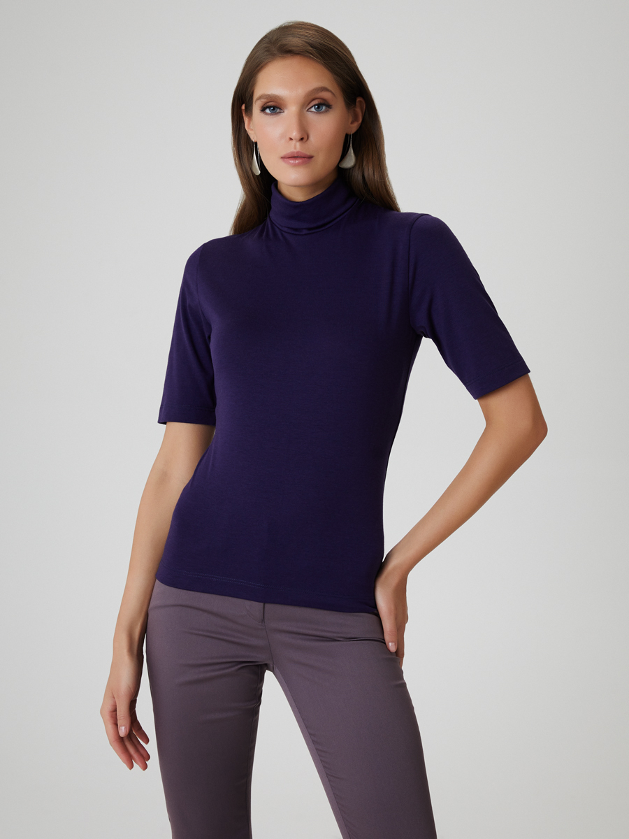 Блуза женская Арт-Деко Z-1181 фиолетовая 50 RU