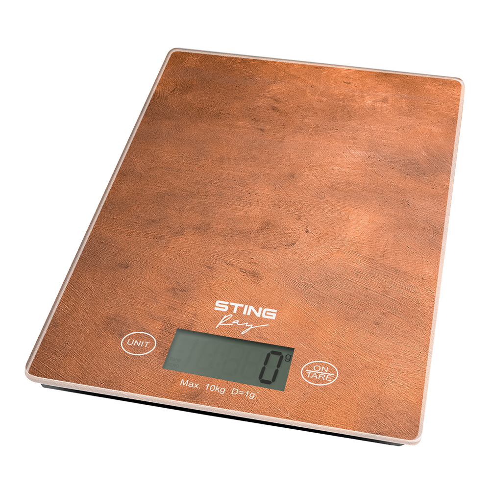 Весы кухонные StingRay ST-SC5107A коричневые