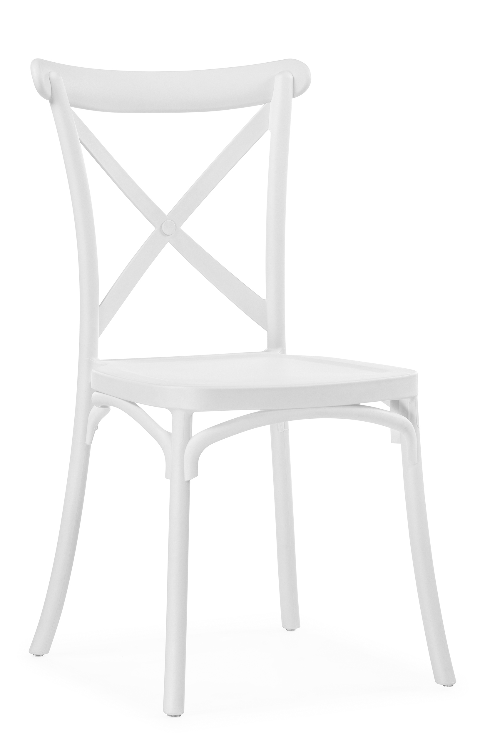 Пластиковый стул Woodville Venus white