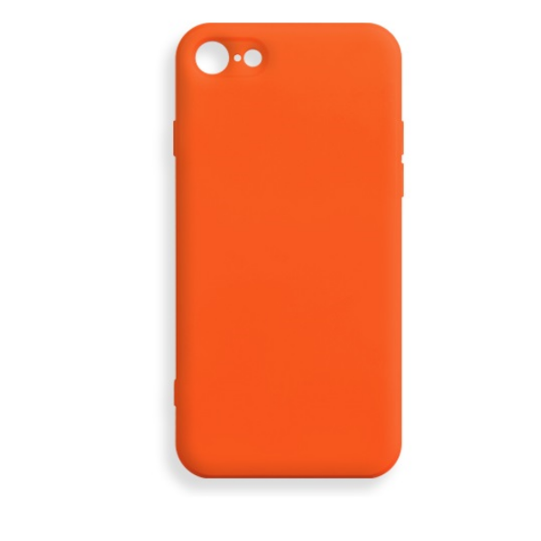 Чехол iPhone 7/8/SE (2020) Silicone WS оранжевый