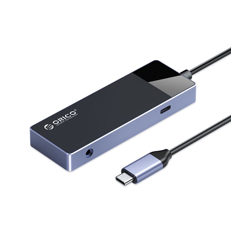 USB-концентратор ORICO 6 в 1 черный/серый (ORICO-DM-6P-BK-BP)