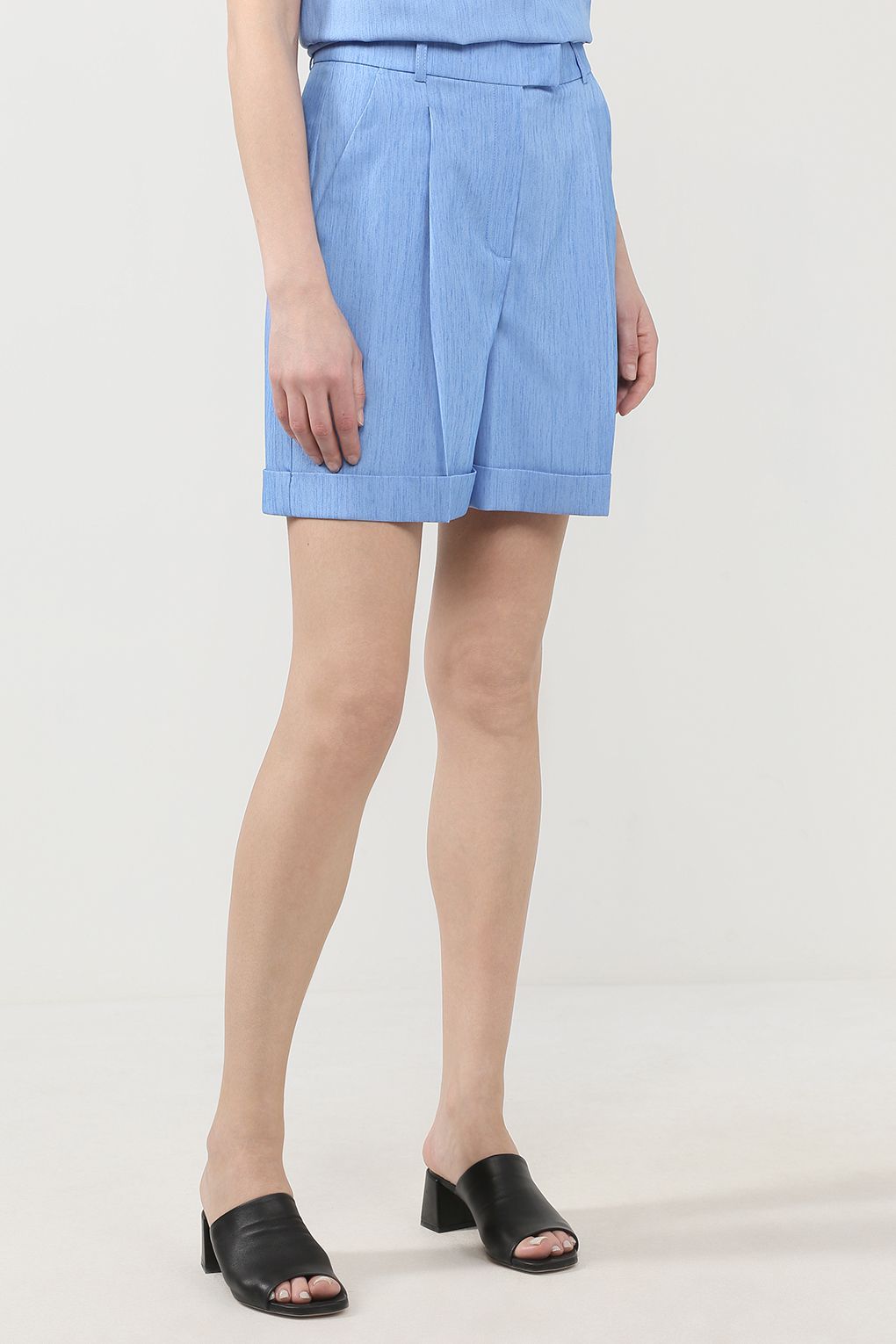 Повседневные шорты женские PAOLA RAY PR119-5010EZ голубые XS