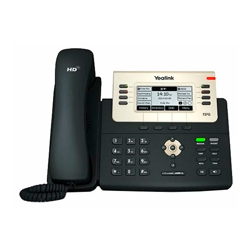 IP-телефон Yealink SIP-T27G Black (SIP-T27G)