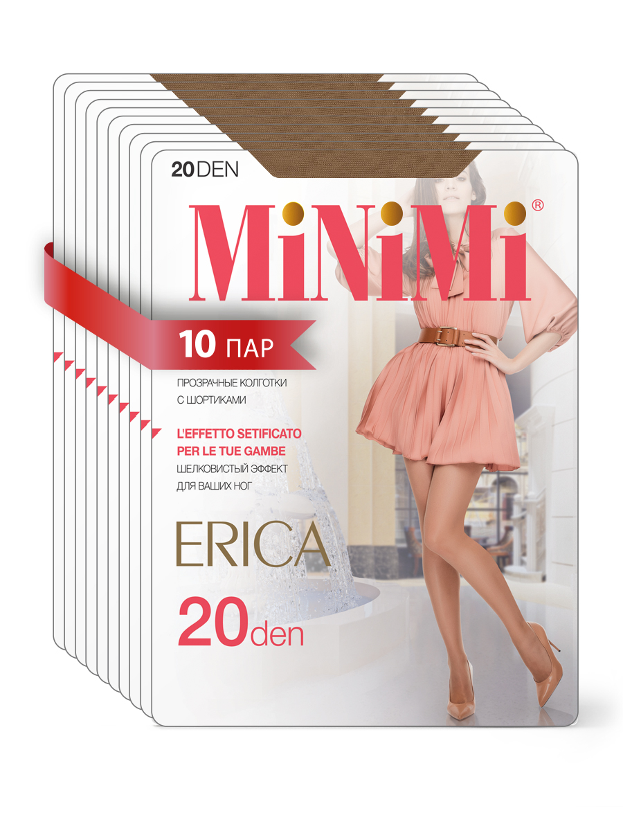 Комплект колготок Minimi Basic ERICA 20 caramello 2