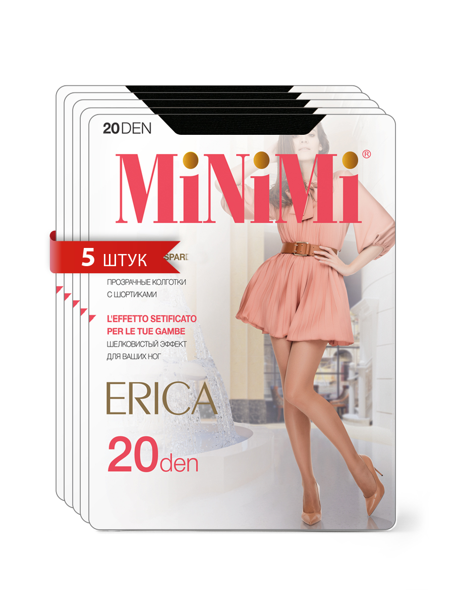Комплект колготок Minimi Basic ERICA 20 nero 5
