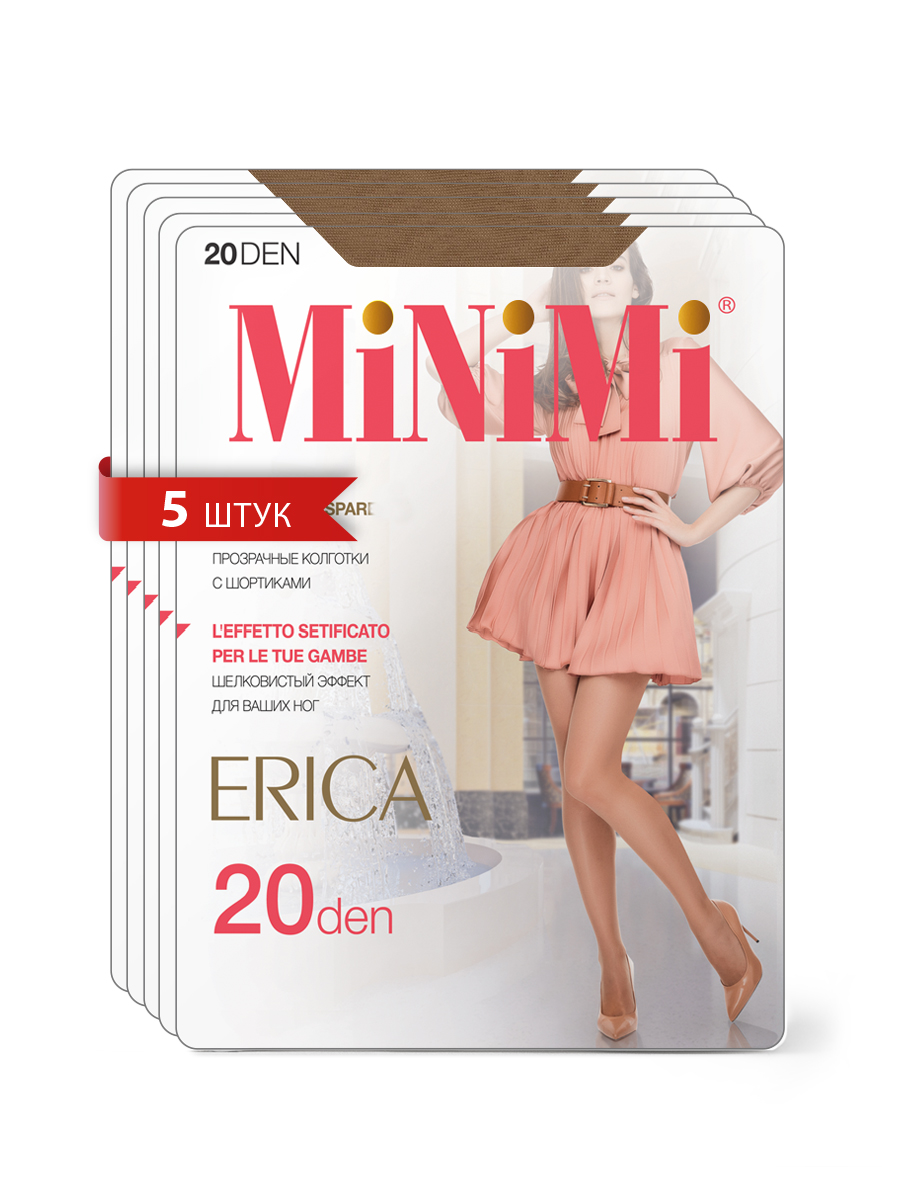 Комплект колготок Minimi Basic ERICA 20 caramello 4