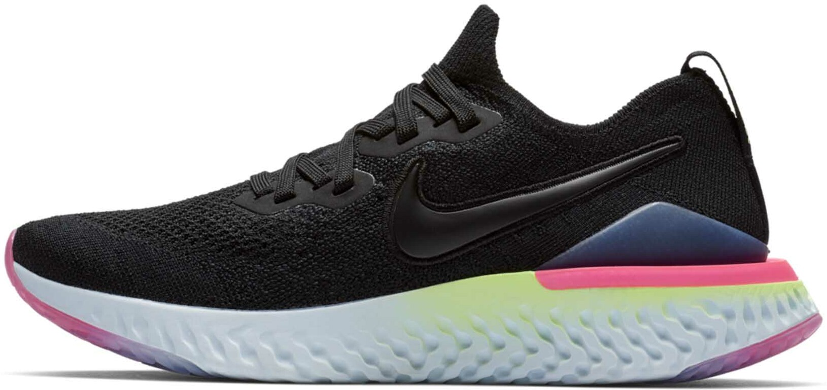 Кроссовки женские Nike W Epic React Flyknit 2 черные 5.5 US