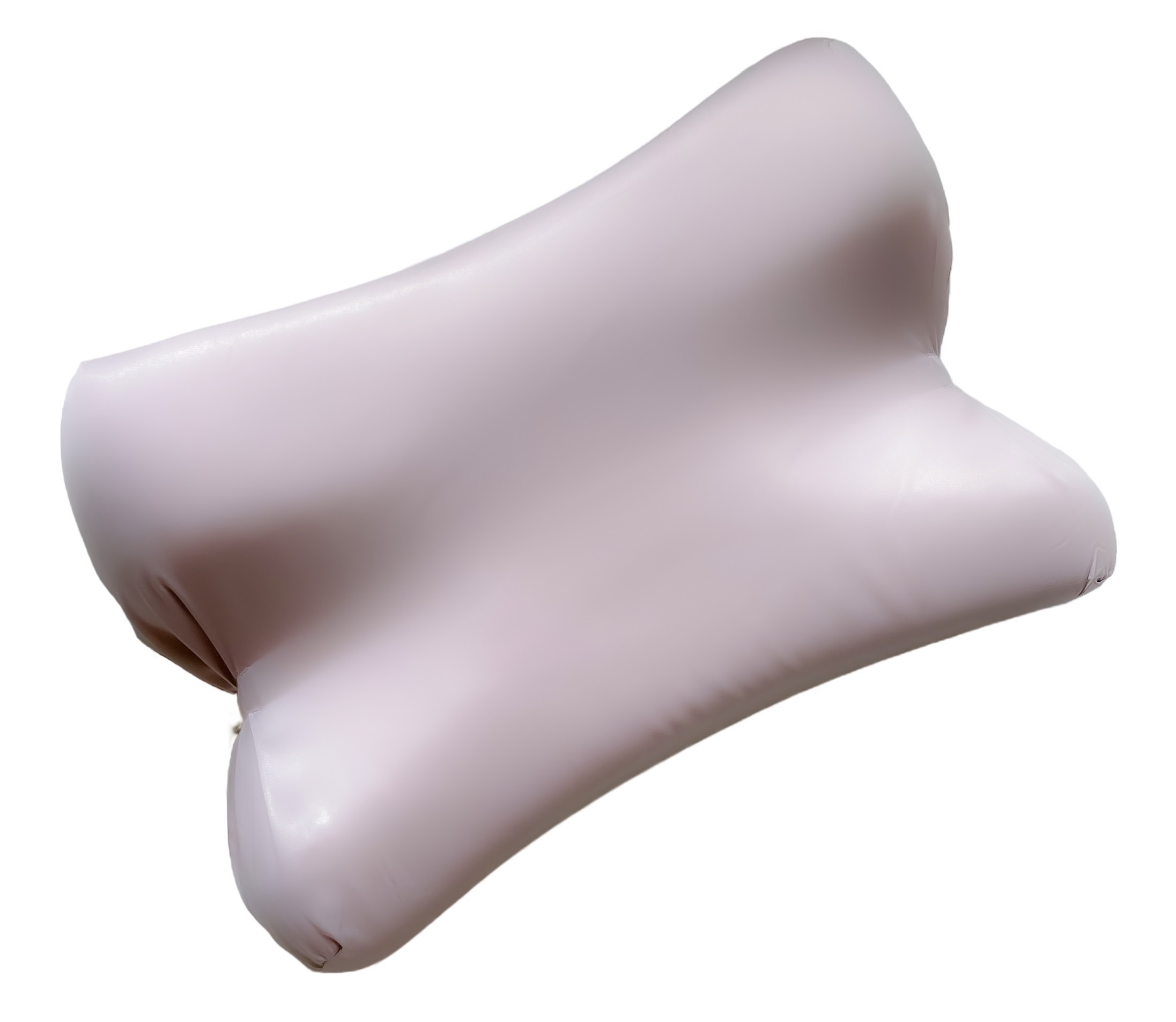 Ортопедическая подушка SkyDreams против морщин, высота 10 см, цвет пудрово-розовый
