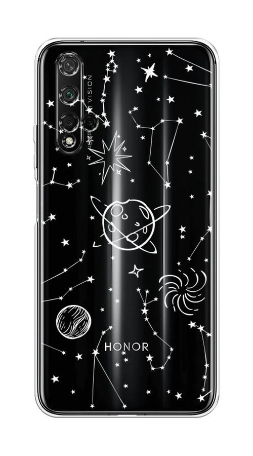 Чехол на Honor 20/Huawei Nova 5T "Планеты в космосе"
