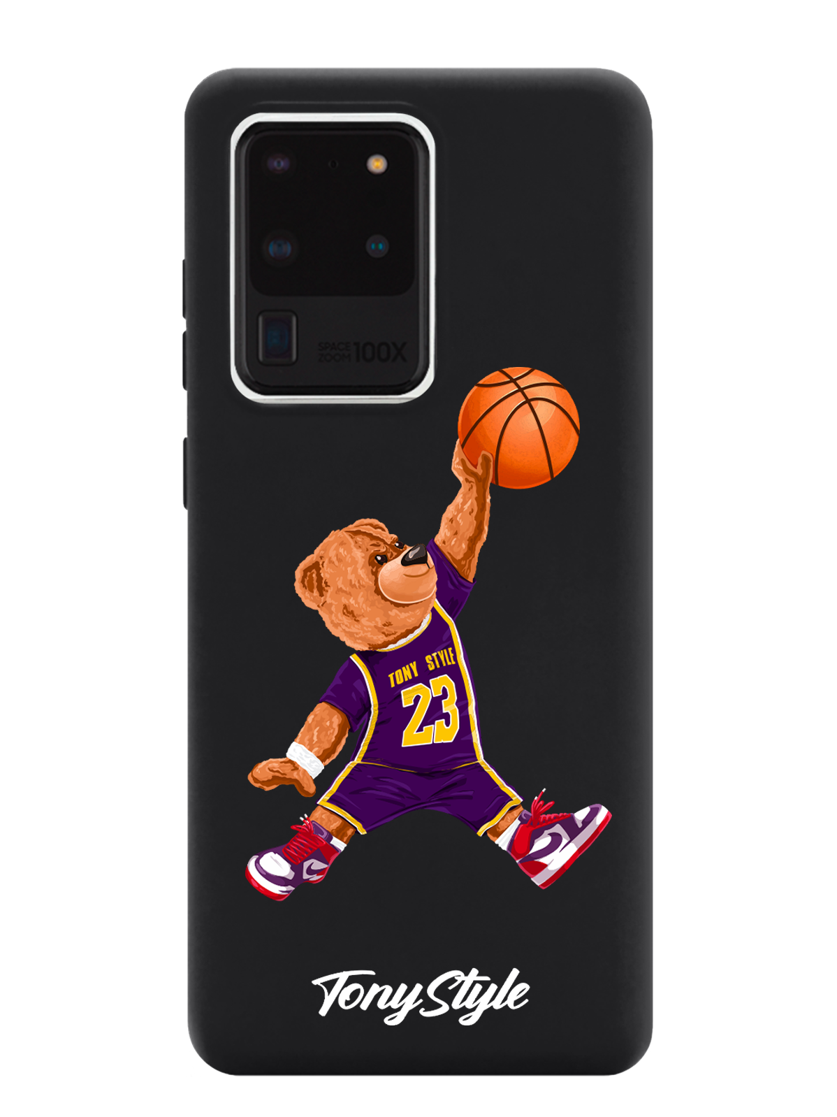 Чехол Tony Style Samsung Galaxy S20 Ultra Tony Style баскетболист с мячом