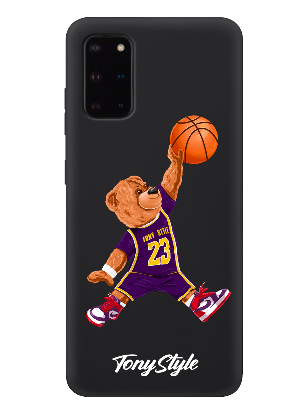 Чехол Tony Style Samsung Galaxy S20 Plus Tony Style баскетболист с мячом
