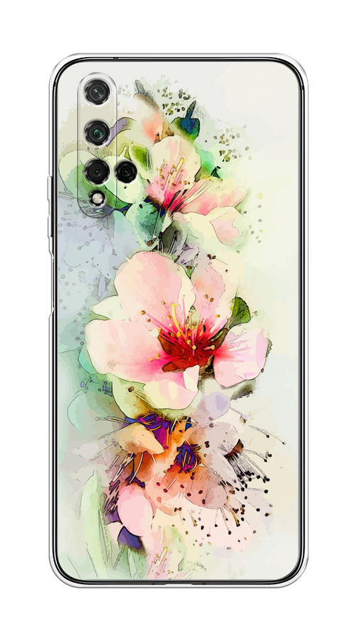 Чехол на Honor 20/Huawei Nova 5T "Нежные цветы"