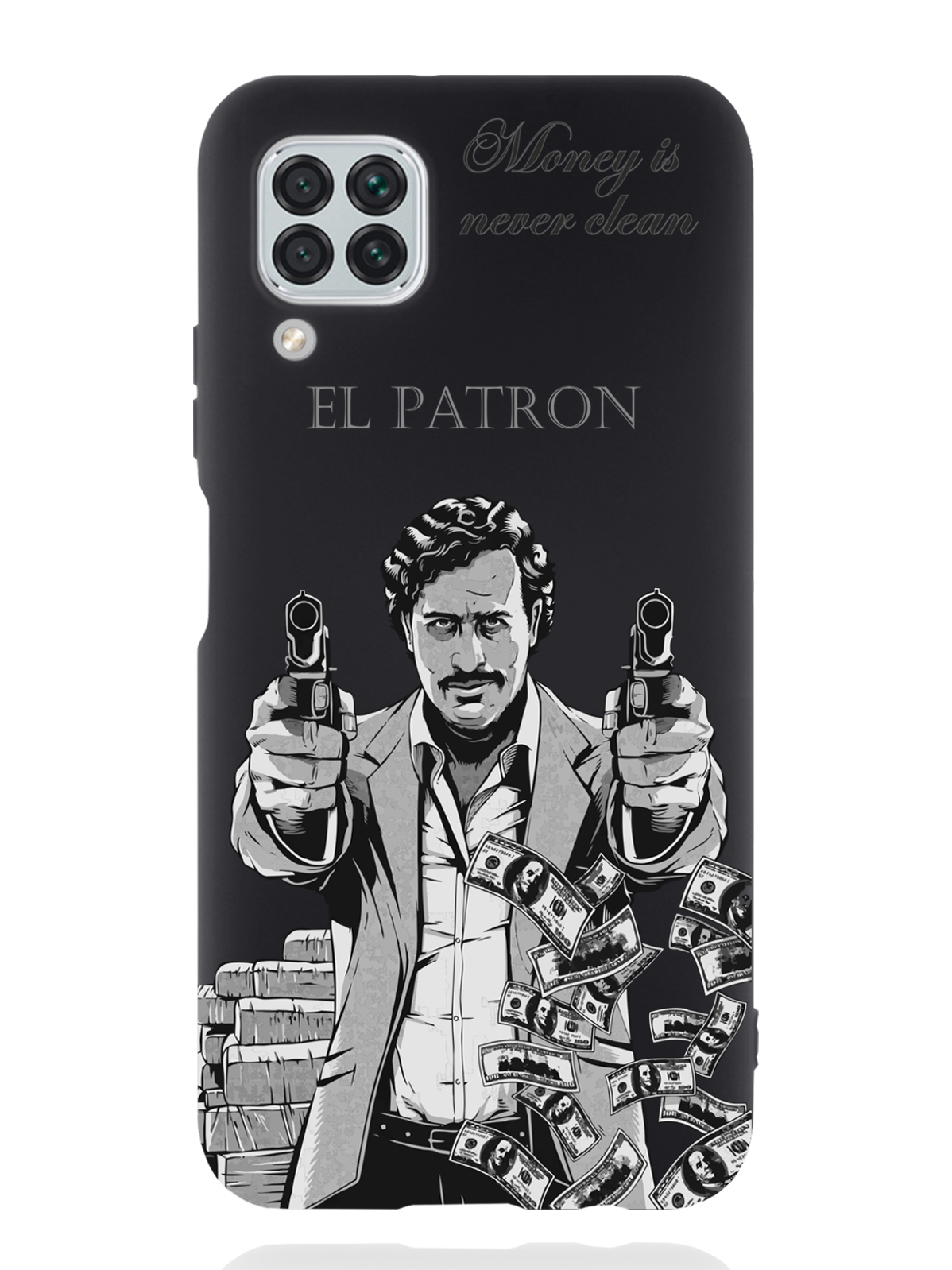 Чехол MustHaveCase Huawei P40 Lite El Patron Pablo Escobar Пабло Эскобар